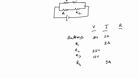 ⏩SOLVED:Using the formulas for series and parallel circuits, fill in… | Numerade