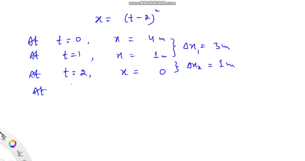 SOLVED:v-t graph for a particle is as shown. The distance travelled in ... SOLVED:v-t graph for a particle is as shown. The distance travelled in ...