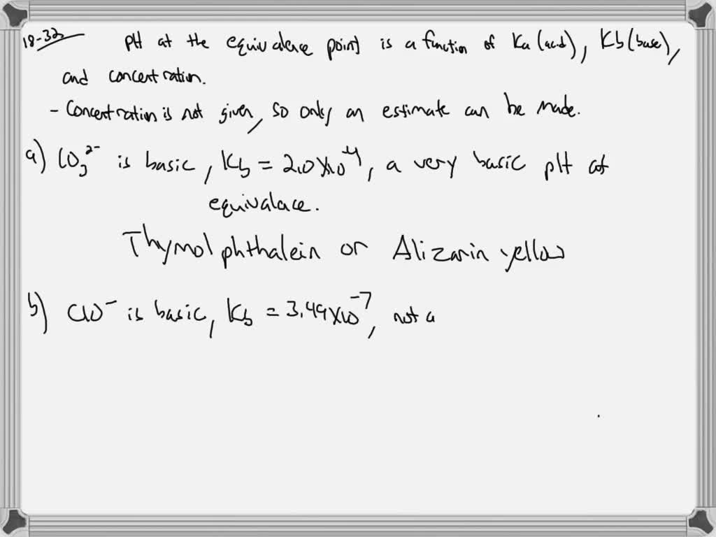 SOLVED:Using Figure 18.10, suggest an indicator to use in each of the following titrations. (a ...