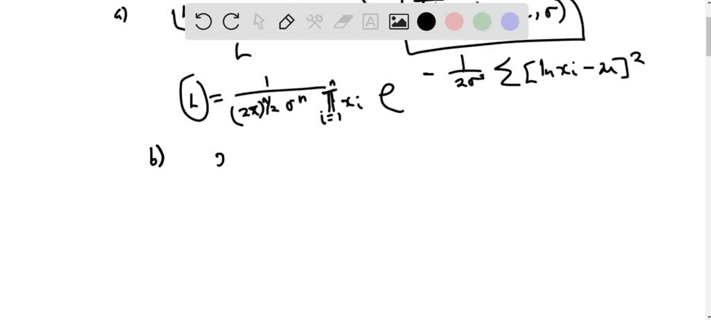 SOLVED: Consider the lognormal distribution with the density function given in Section 6.9 ...