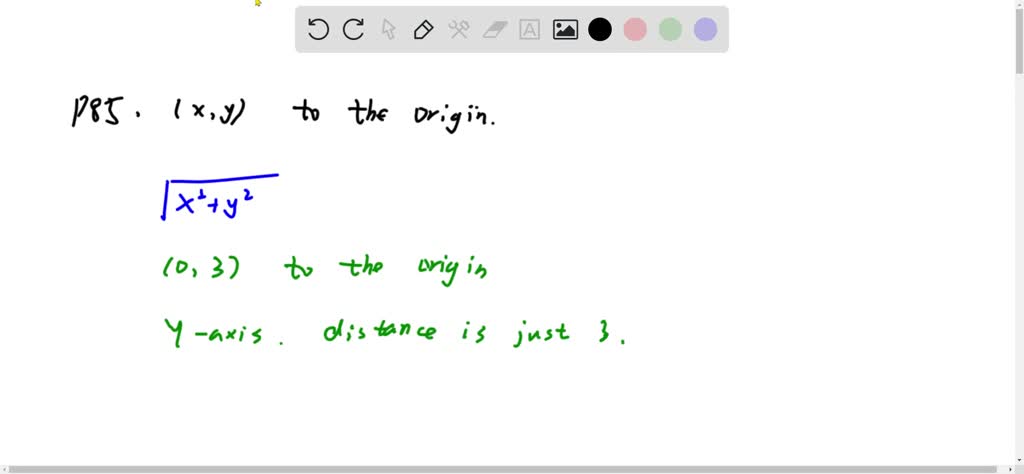 SOLVED:Find an equation of the graph that consists of all points (x, y ...