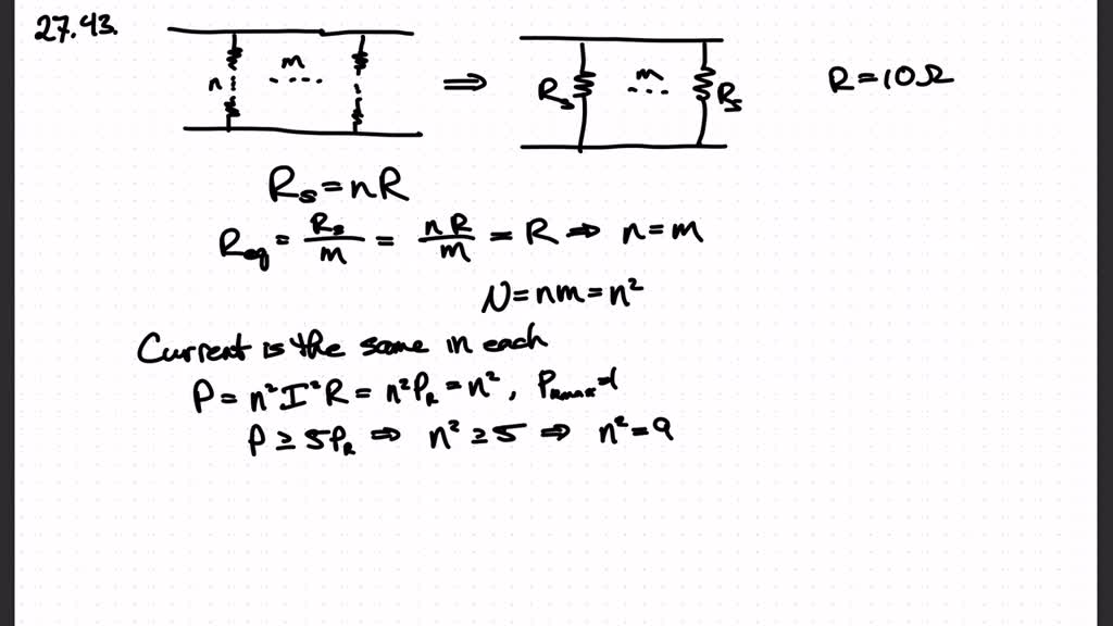 SOLVED You Are Given A Number Of 10 resistors Each Capable Of
