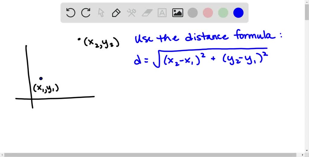 SOLVED:In your own words, describe how to find the distance between two ...