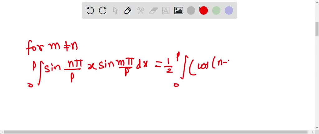 SOLVED: Show that the given set of functions is orthogonal on the indicated interval. Find the ...
