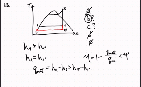 SOLVED:Consider a simple ideal Rankine cycle. If the condenser pressure ...