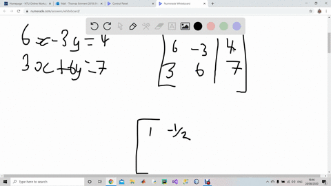 SOLVED:Use the Gauss-Jordan method to solve each system of equations ...