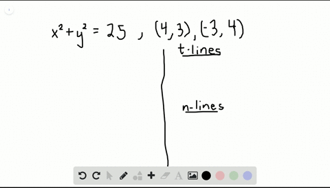 SOLVED:Tangent Lines and Normal Lines In Exercises 57 and 58 , find ...