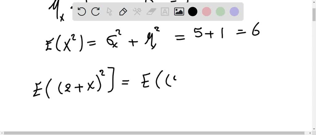 SOLVED:A die is rolled twice. Let X equal the sum of the outcomes, and ...