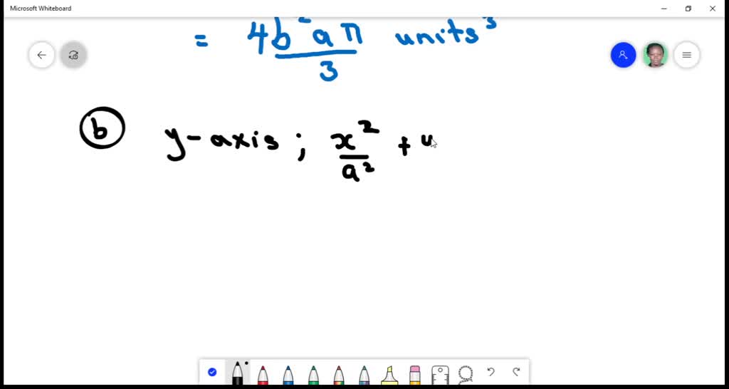 SOLVED:Fllipsoids An ellipse centered at the origin is described by the ...