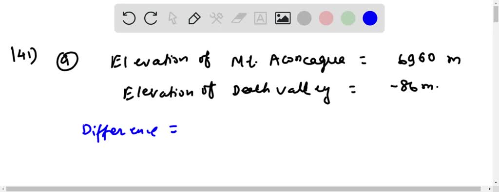 The elevation, or height, of places on Earth is measured in relation to ...