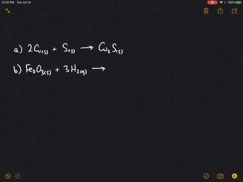 ⏩SOLVED:Write a balanced chemical equation for each reaction. a ...