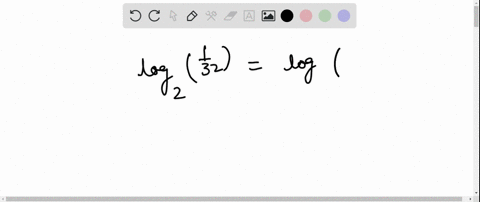 SOLVED:Determine the exact value of each of the given logarithms. log2((1)/(32))