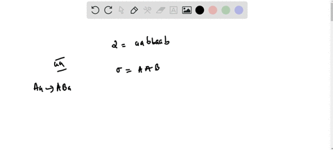 SOLVED:Show that the given string αis in L(G) for the given grammar G ...