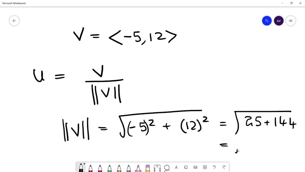 SOLVED Find A Unit Vector U In The Direction Of V Verify That 1 solved-find-a-unit-vector-u-in-the-direction-of-v-verify-that-1
