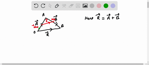 Use vectors to prove the following theorems from geometry; The line segment joining the ...