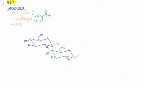 SOLVED:Amygdalin is a toxic component in the pits of bitter almonds ...