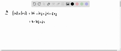 SOLVED:9-12 Find the vector, not with determinants, but by using ...