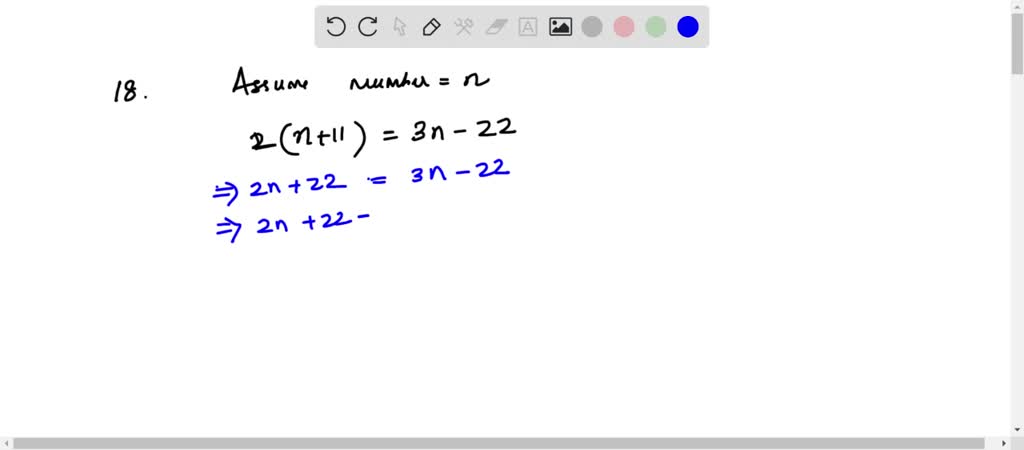 SOLVED:Use the Problem-Solving Flowchart for Word Problems. Twice the sum of a number and eleven ...