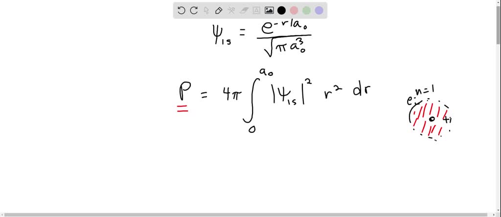 An Electron In A Hydrogen Atom Is In The Ground State 1s Calculate