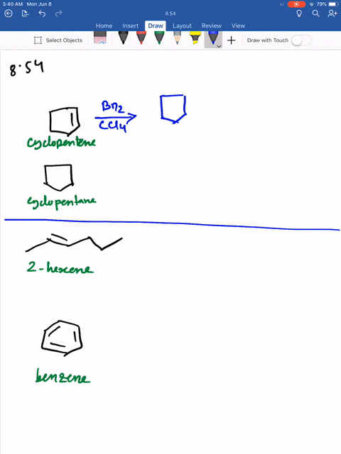 SOLVED:How would you distinguish between the following pairs of compounds using simple chemical ...