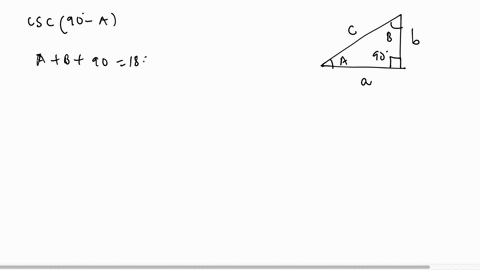 SOLVED:Use the definitions of the trigonometric ratios for a right ...