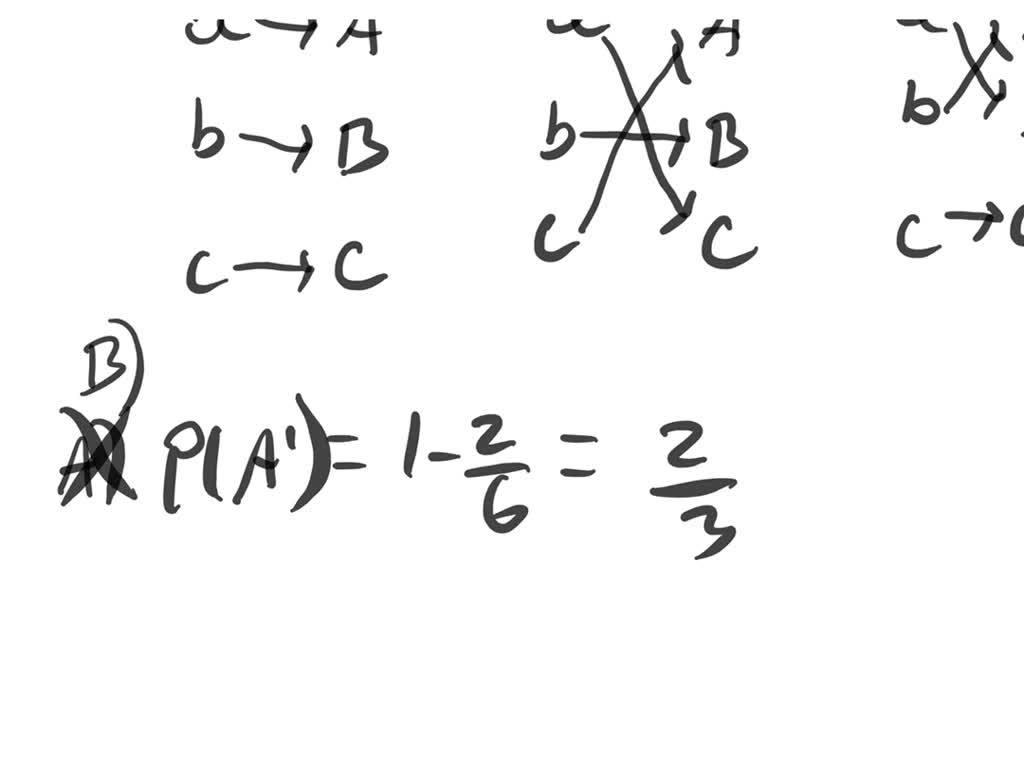 Three Different Objects 12 And 3 Are Distributed At Random On 1245