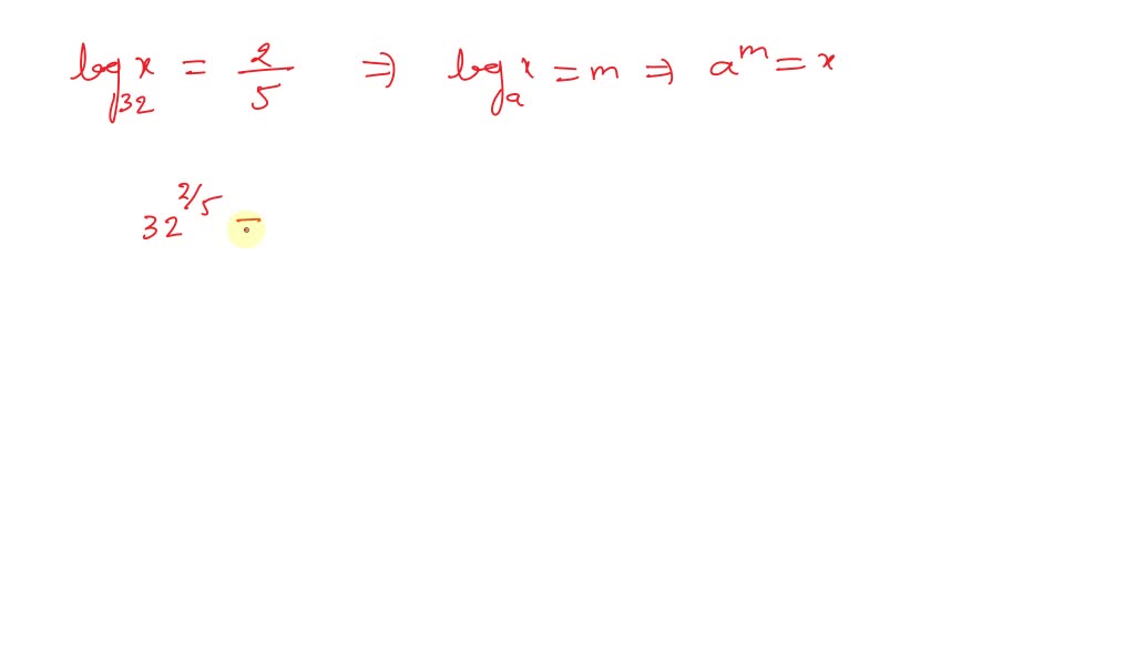 SOLVED Solve For X Logx 32 5 solved-solve-for-x-logx-32-5