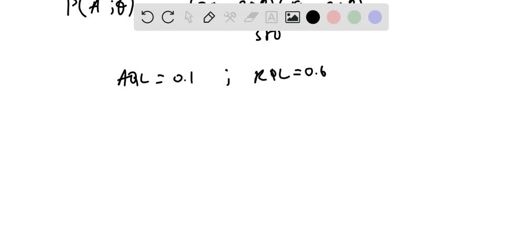 SOLVED:In Example 1 , what are the producer's and consumer's risks if ...
