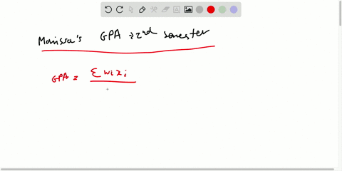 SOLVED: "Michael has just completed his first semester in college: He ...