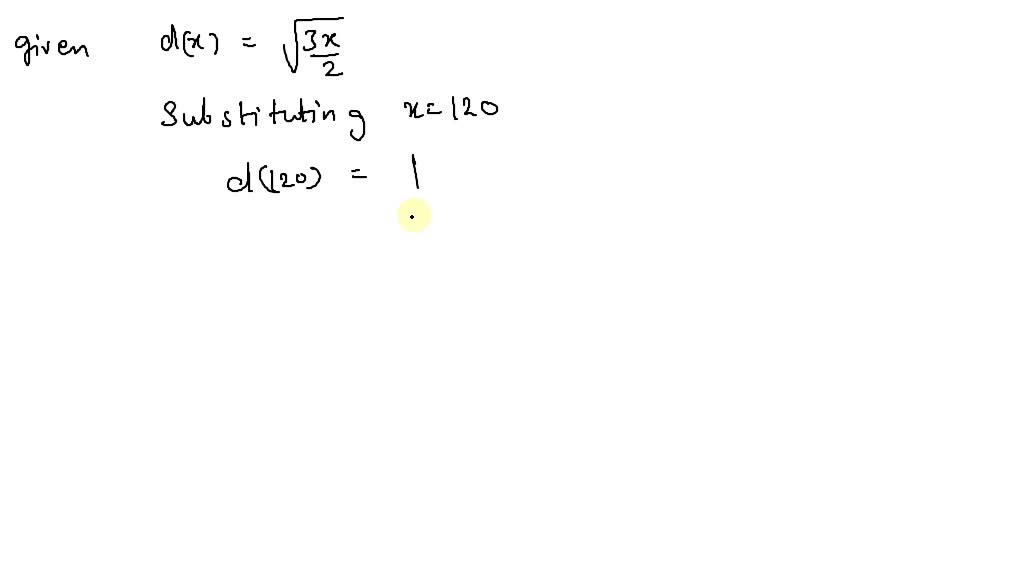 SOLVED The Formulad 3 H 2 models The Distance D In Miles That solved-the-formulad-3-h-2-models-the-distance-d-in-miles-that
