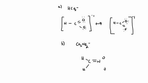 SOLVED:Write Lewis structures for the following species, including all resonance forms, and show ...