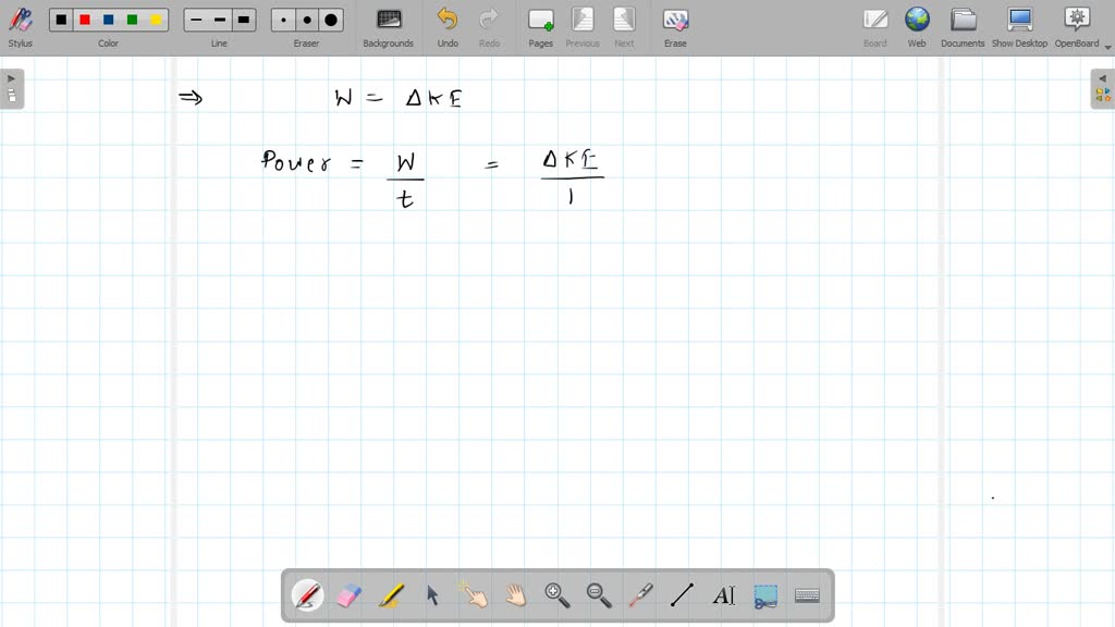 Solved Power Is A The Time Derivative Of Force B The Time