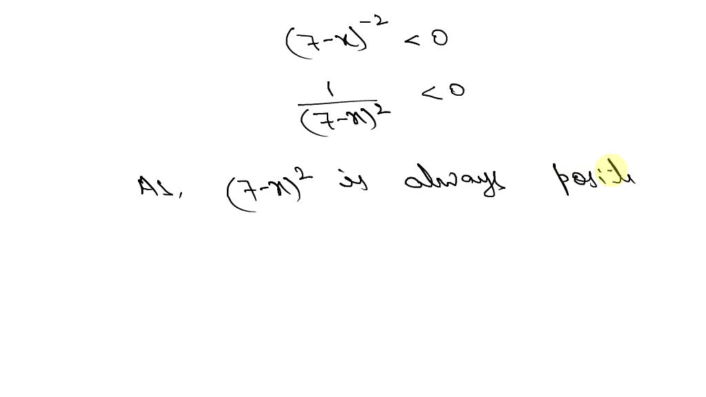 SOLVED Solve 7 x 2