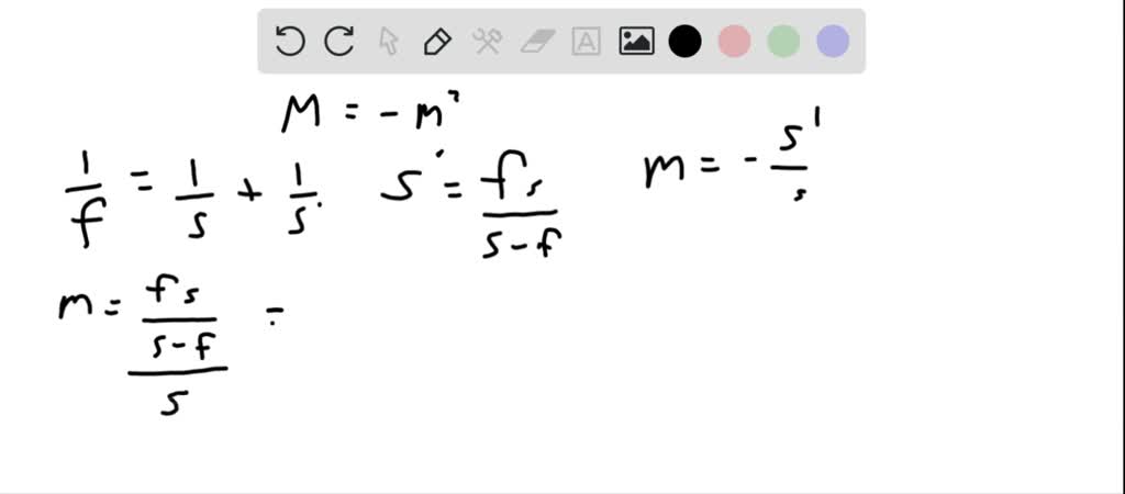 SOLVED:Longitudinal magnification. Show that if a point object on the ...