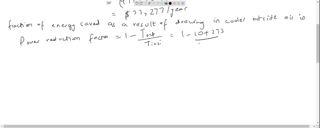 SOLVED:A 150 -hp compressor in an industrial facility is housed inside ...