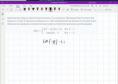 ⏩SOLVED:Determine whether the given function f is continuous at the… | Numerade