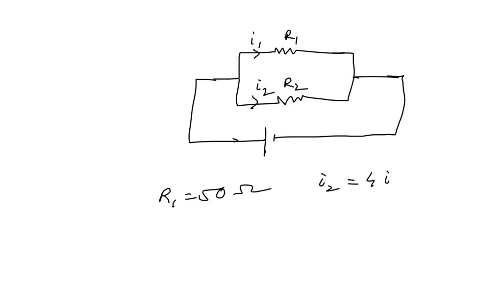 SOLVED:Two resistances R1 and R2 are connected in parallel. The value ...