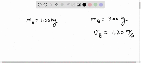 SOLVED: A 1.5-kg block B is attached to an undeformed spring of constant k=80 N / m and is ...