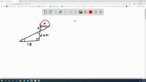 SOLVED:MAPS In the figure, A B C ∼E D C. Find the distance from ...