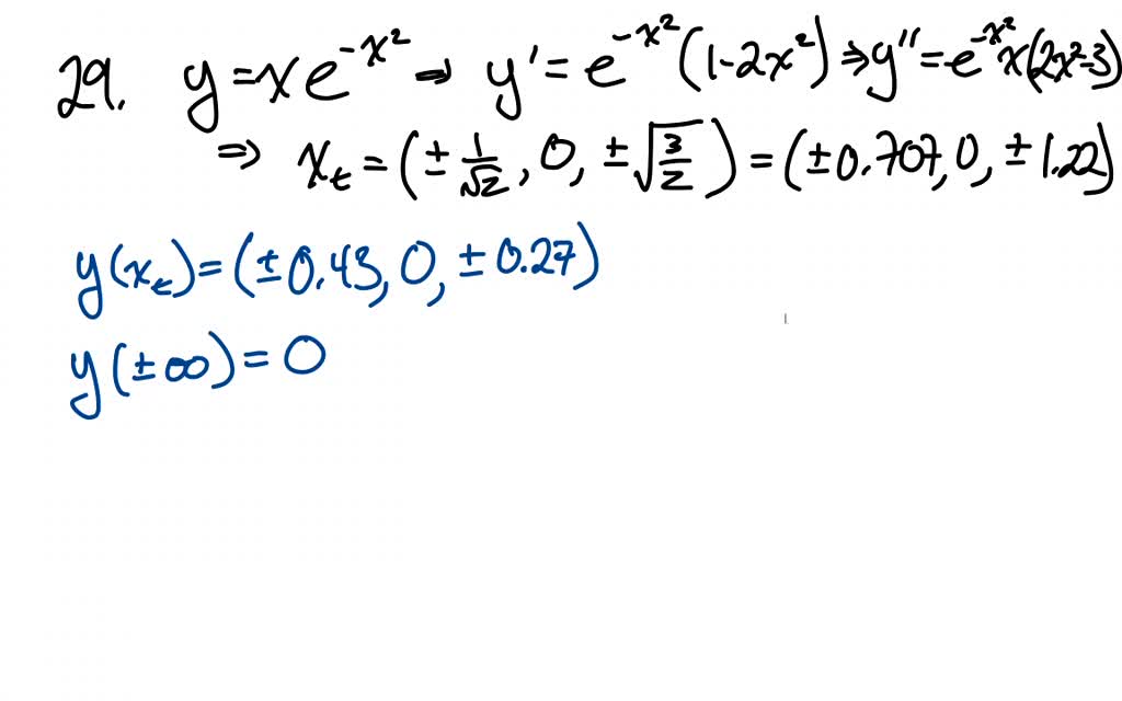 SOLVED:In Exercises 13-34, find the transition points, intervals of increase/decrease, concavity ...