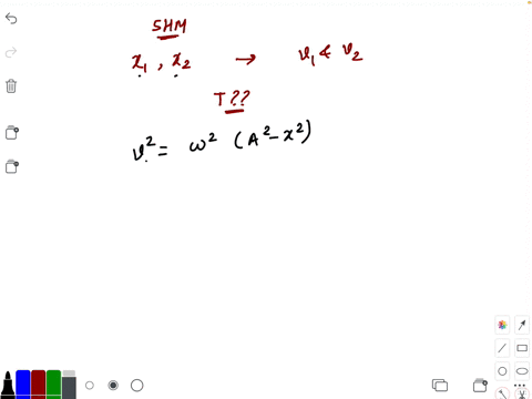 SOLVED:The equation of linear simple harmonic motion is x=8 \cos (12 ...