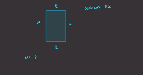 SOLVED:In the following exercises, solve using rectangle properties ...