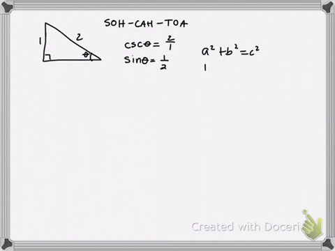 SOLVED:Use the definition or identities to find the exact value of each of the remaining five ...