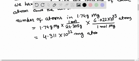 SOLVED:Metallic magnesium has a hexagonal close-packed structure and a ...