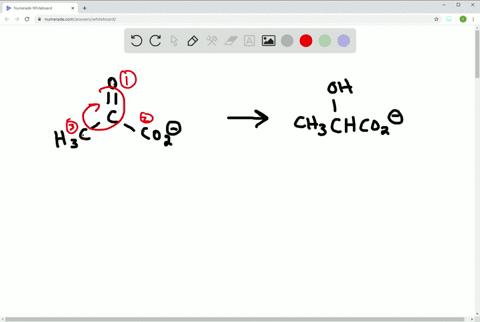 SOLVED:Biological reduction of pyruvic acid, catalyzed by the enzyme ...