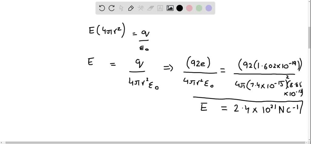 The nuclei of large atoms, such as uranium, with 92 protons, can be ...