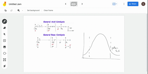 SOLVED:Draw the pH-activity profile for an enzyme with one catalytic ...