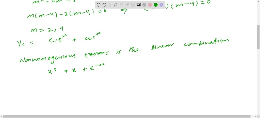SOLVED:For each of the differential equations in Exercises 41-54 set up ...