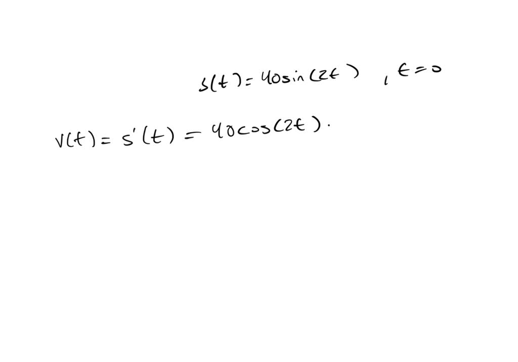 Instantancous velocity For the following position functions, make a table of average wlocities ...