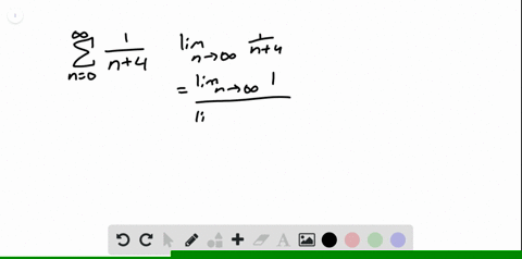 SOLVED:Use the n th-Term Test for divergence to show that the series is ...